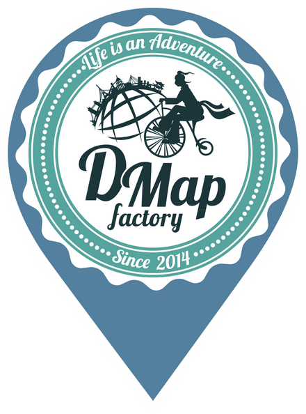 DMap Factory Scratch-off Maps for Your Travel Adventures